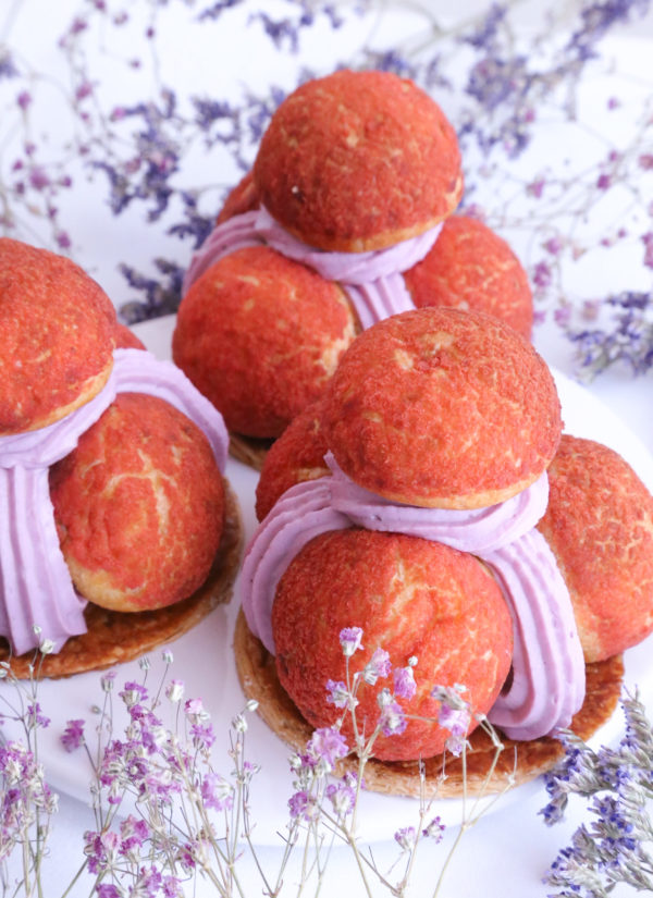 Saint Honoré aux fruits rouges - El gato de Alma